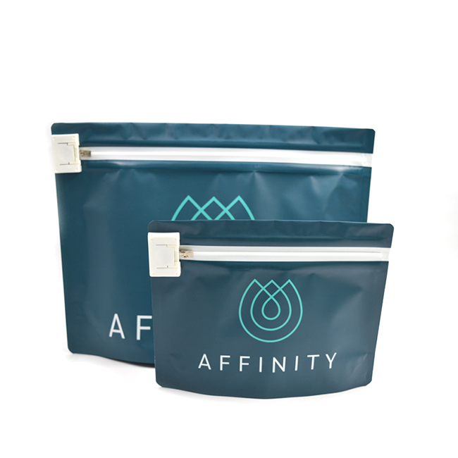 Black Ziplock Safe Lock Child Resistant Mylar Smell Proof Pouch Exit ...